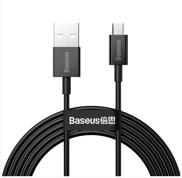Cable USB A to USB micro B fast 2A CAMYS-A01 BASEUS black 2m
