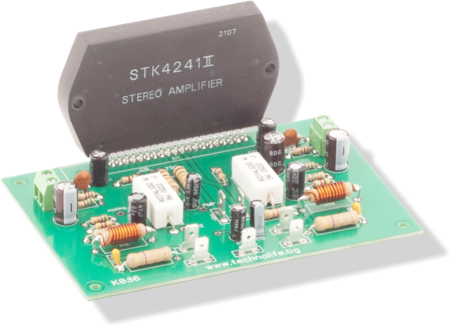 Кит K086 Стерео усилвател 2 x 120W (STK4241II)