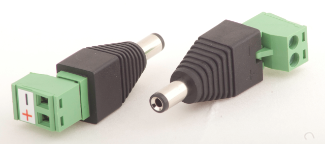 F137T DC PLUG 2.1X5.5 TO TERM BLOCK С РАЗГЛОБЯЕМА КЛЕМА
